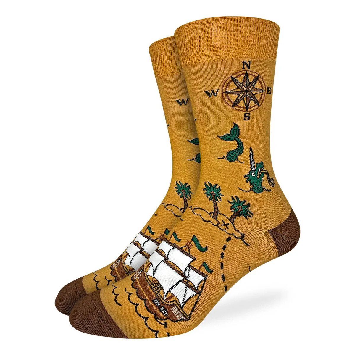 Good Luck Sock - Pirate Ship Socks – JAISEL MENSWEAR