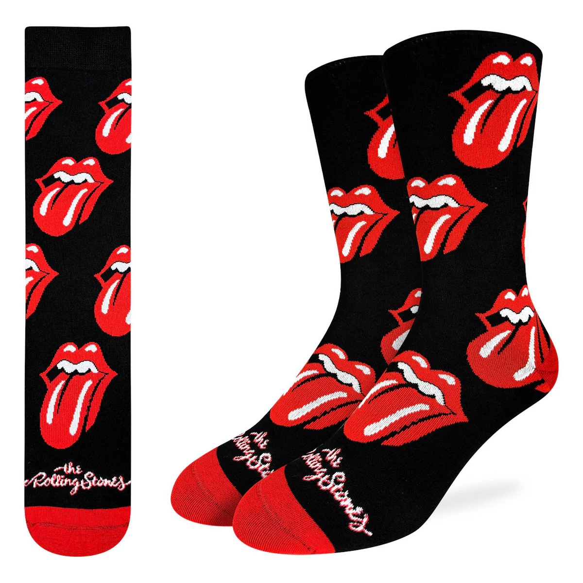 Good Luck Sock - The Rolling Stones, Hot Lips Active Fit Socks – JAISEL ...